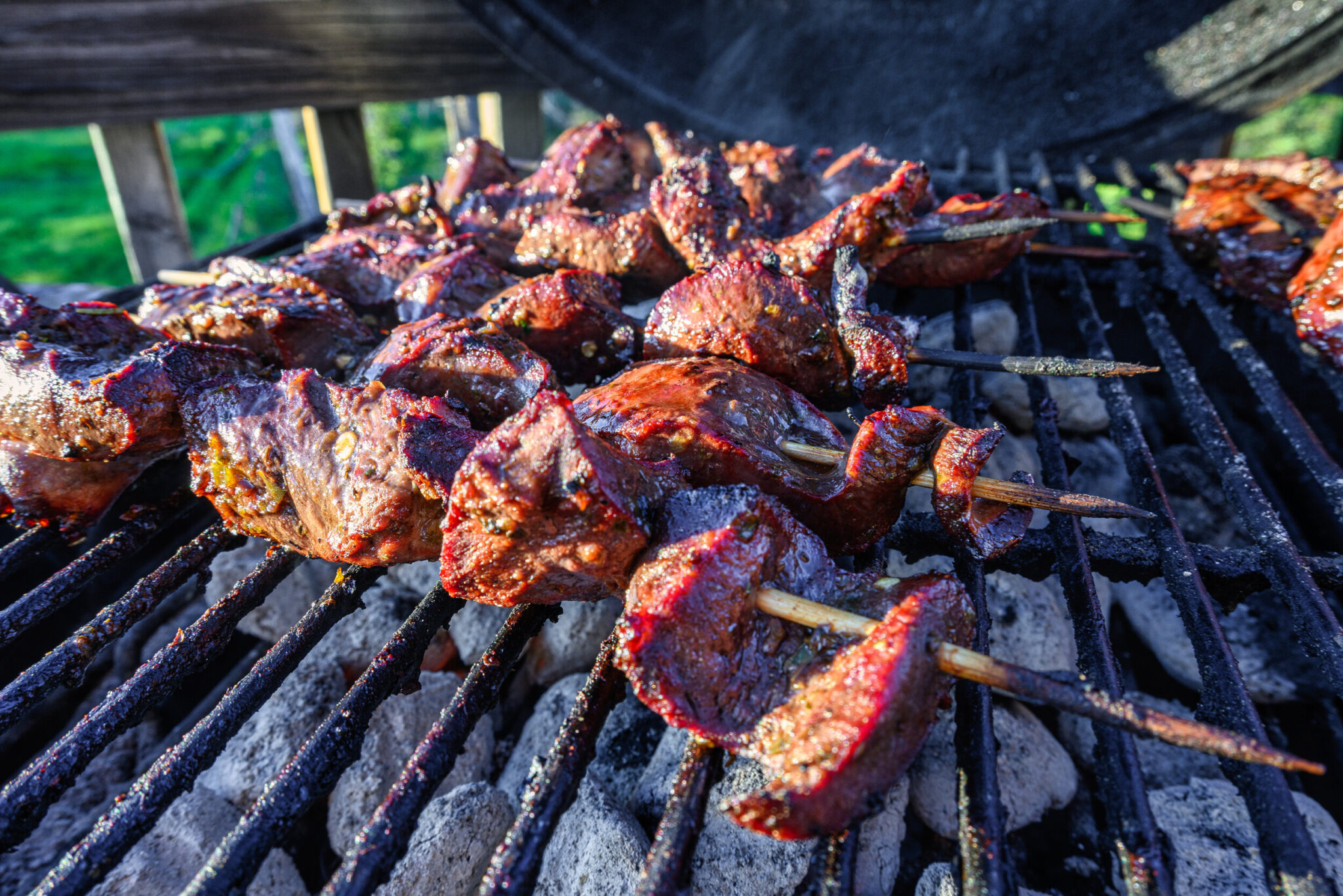 Anticuchos de Corazón (Classic Grilled Beef Heart Skewers) - The Taste ...